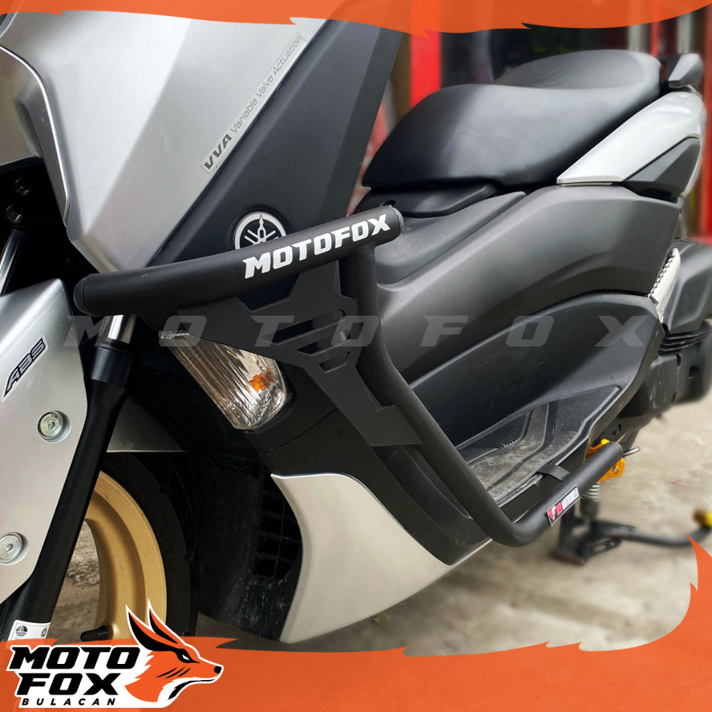 NMAX V1 | V2 | V2.1 Half Crash Guard - Red Motoshield | Shopee Philippines