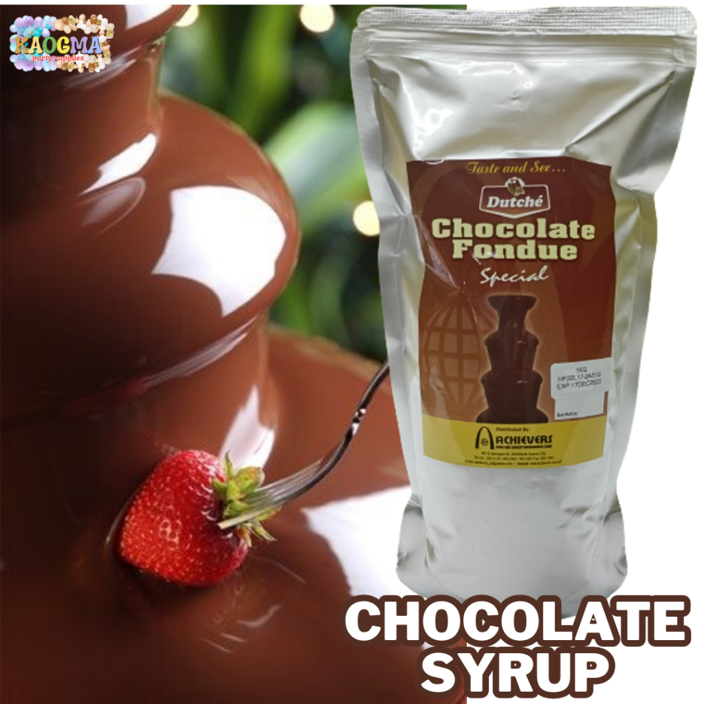 ACC Chocolate Fondue Syrup 1L | Shopee Philippines
