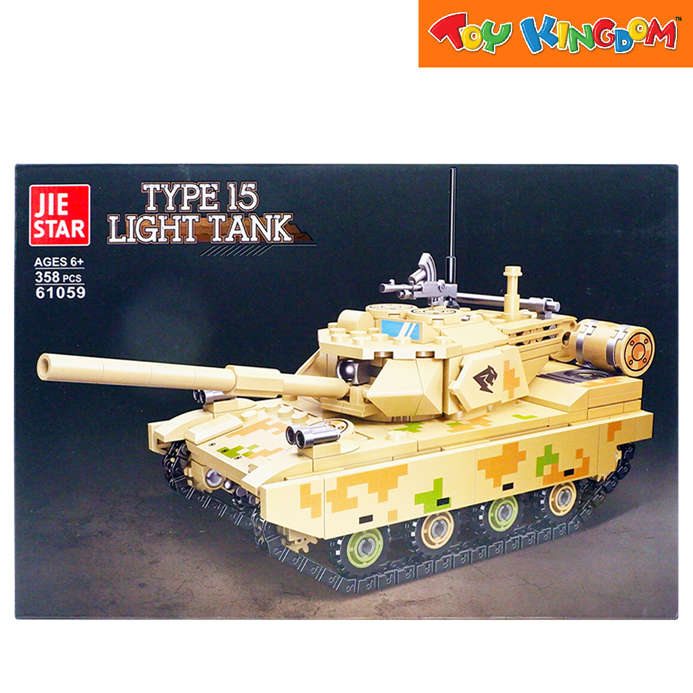 Jie Star Type 15 Light Tank 358 pcs Building Blocks | Shopee Philippines