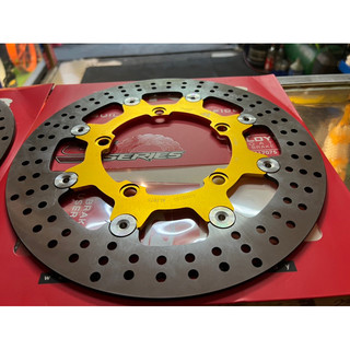 RCB Alloy Disc S-Series Floating Disc 298mm for Sniper150 with bracket ...
