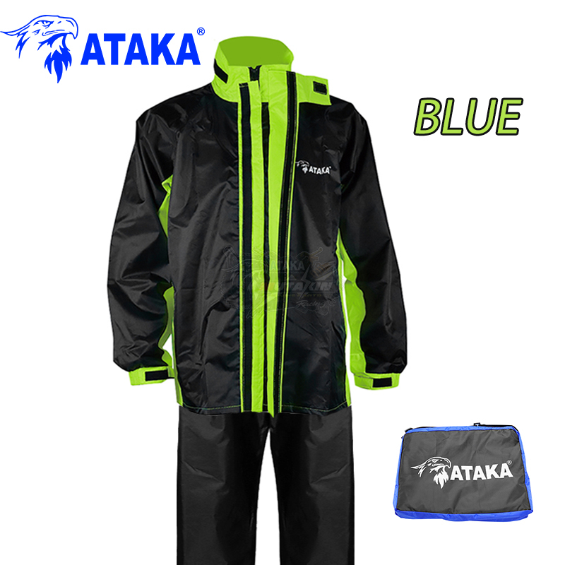 ATAKA A9 Raincoat SET S-6XL Suit Rainproof Universal Motorcycle Plus ...