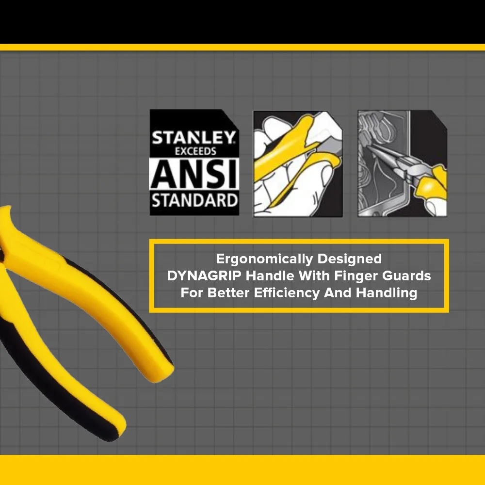 Stanley Long Nose Pliers 8 Inches STSTHT840328 | Shopee Philippines