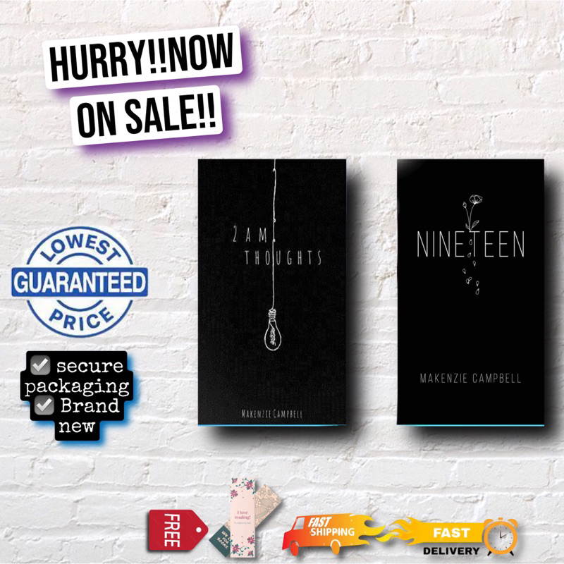 2am thoughts, Nineteen by Makenzie Campbell | Shopee Philippines