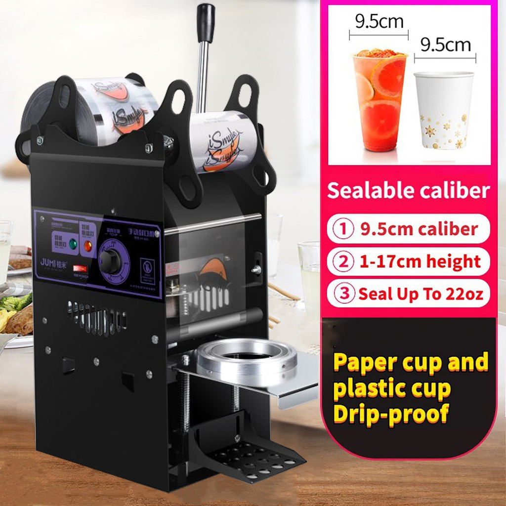 Commerce Heavy Duty Manual Cup Sealer Sealing Machine Plastic Cup ...
