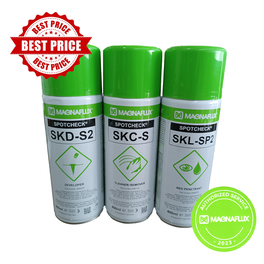Magnaflux Liquid Penetrant Test Aerosol SET | Shopee Philippines