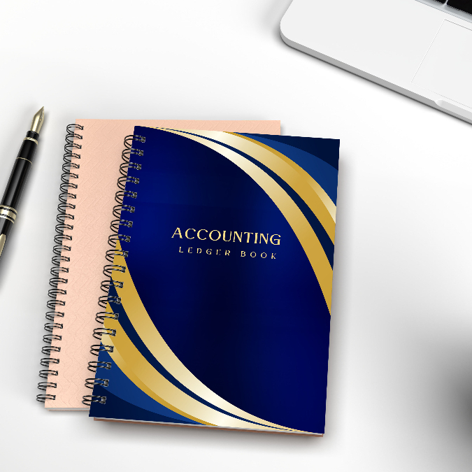 Accounting Ledger Book – Record Income, Expenses, Transactions ...