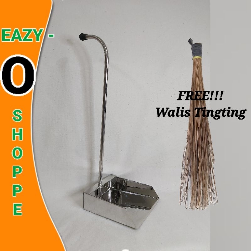 PANDAKOT DUSTPAN PURE STAINLESS Durable and Heavy duty | Shopee Philippines