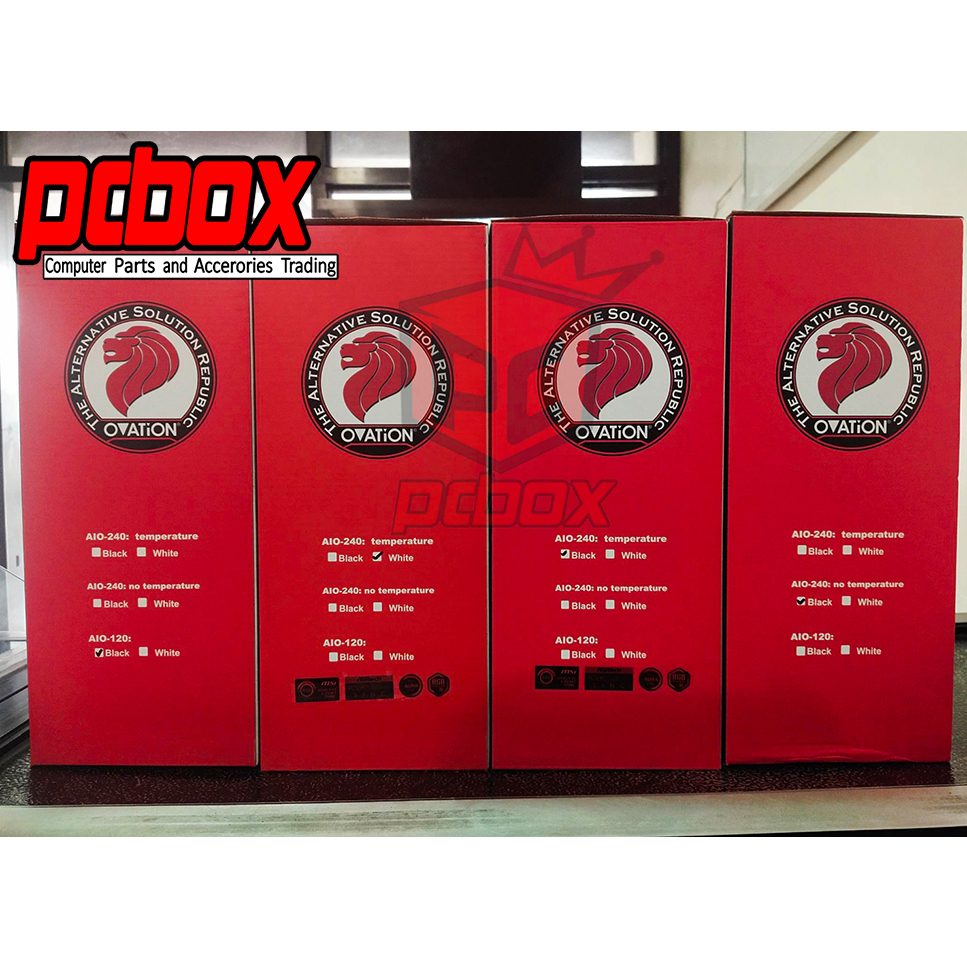 Ovation All in One CPU COOLER 120MM/240MM | Shopee Philippines