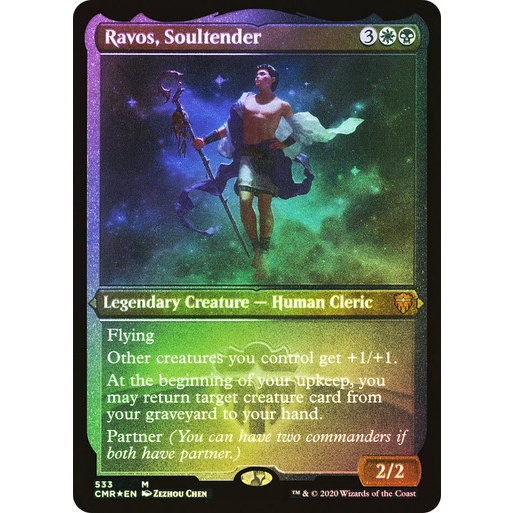 Ravos, Soultender (Etched Foil) - Commander Legends (CMR) | Shopee ...