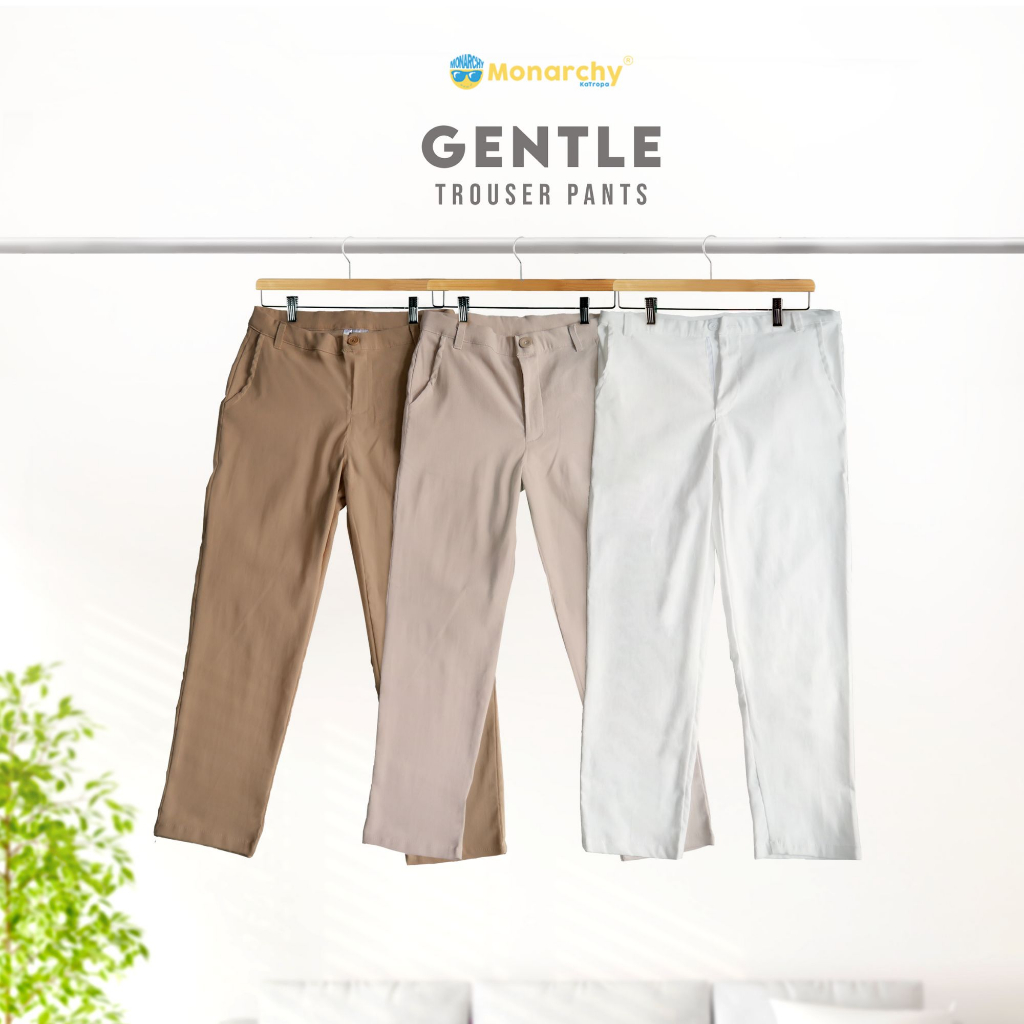 Monarchy Official GENTLE Trouser Pants I High Quality Fashion Men’s ...