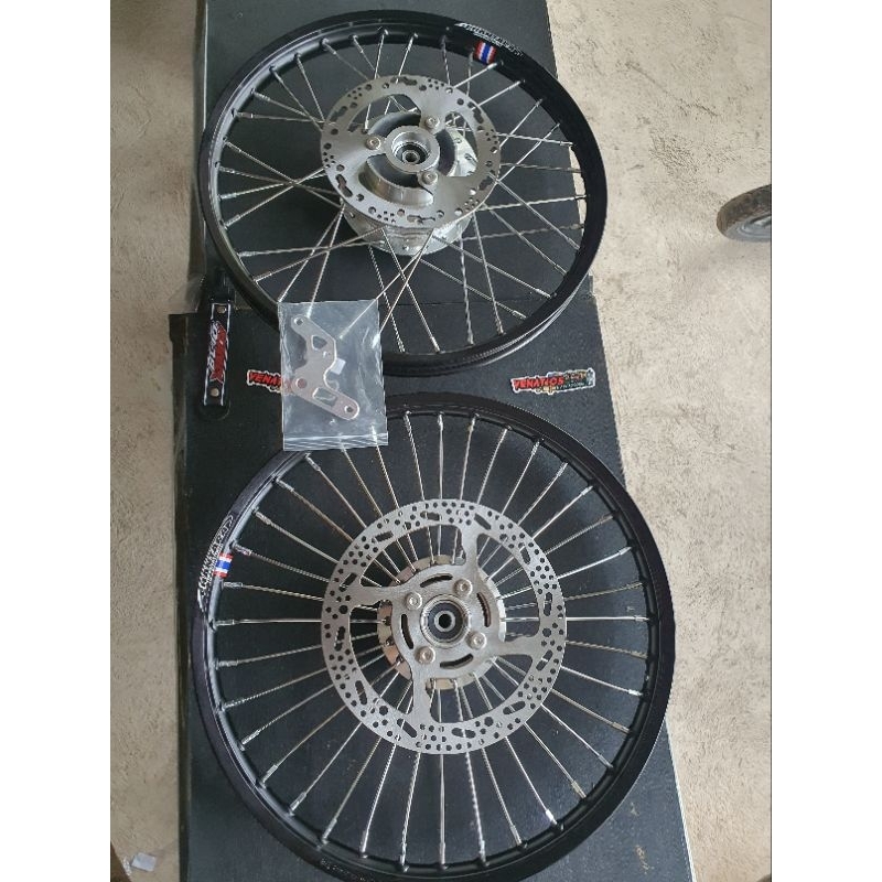 RIMSET RAIDER 150 FI/CARB (KALESA style)(Plug & Play) | Shopee Philippines