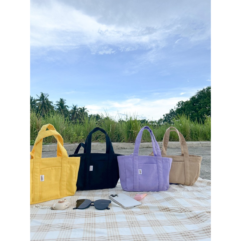 Mini Tote Bag Althea Mini Tote Bag Vintage Threads | Shopee Philippines