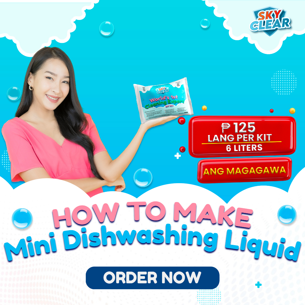 Mini Dishwashing Liquid 6 Liters Yield Kit DIY Upgraded 10 components ...