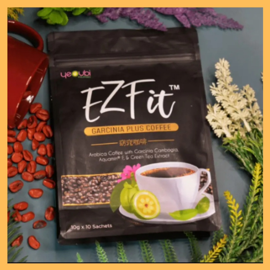 EZ FIT Coffee with Gluta & Collagen (10 sachet) | Shopee Philippines