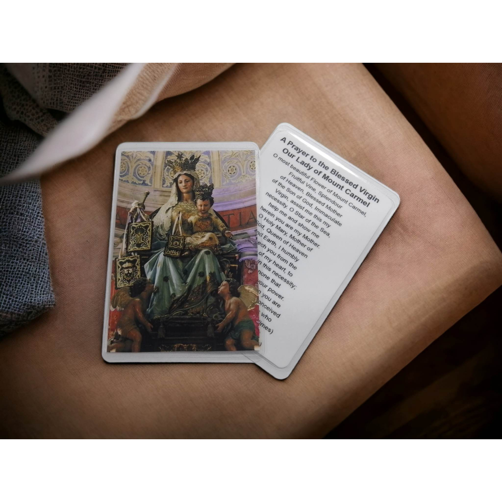 Emmanuel Gift/s for You - OUR LADY OF MOUNT CARMEL (LAMINATED ...