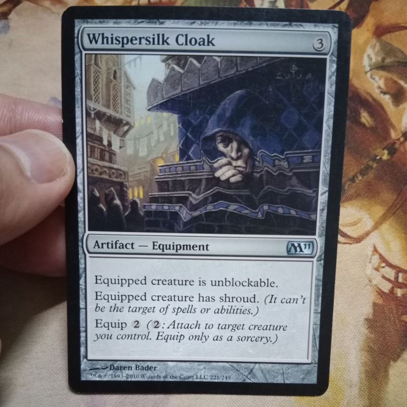 Whispersilk Cloak (Magic the Gathering) | Shopee Philippines