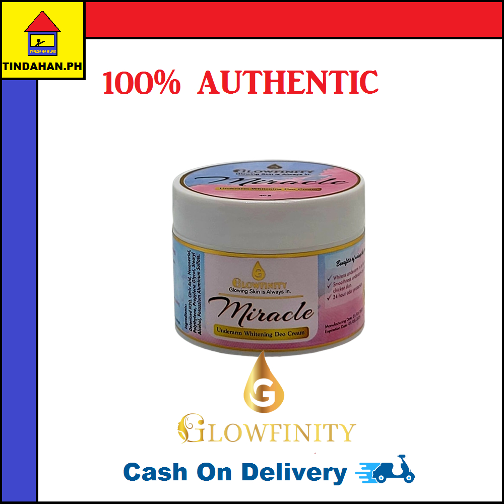 Glowfinity Miracle Underarm Whitening Deo Cream (40g) | Shopee Philippines