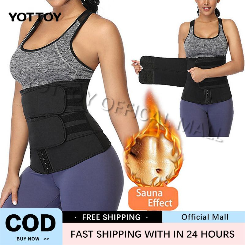 YOTTOY Women Waist Trainer Corset Sport Slimming Girdle Belt Exercise ...