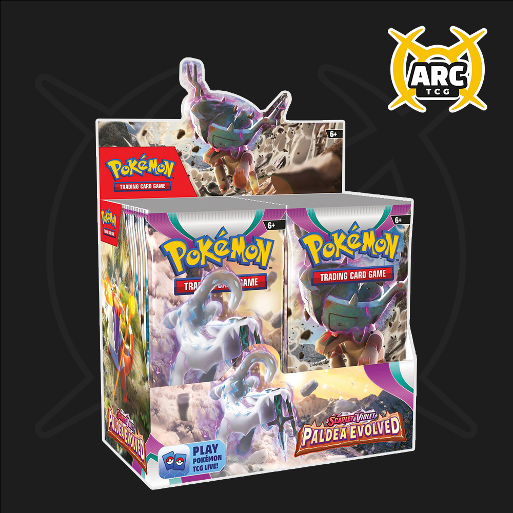 Paldea Evolved Booster Box - Pokémon TCG: Scarlet & Violet Box Set ...