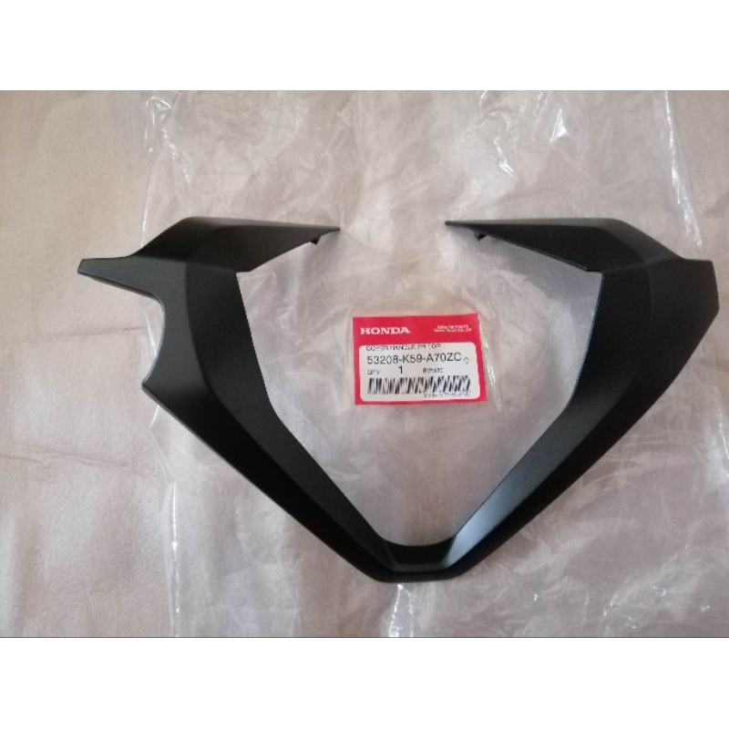 cover handle front matt black click125v2 Click150v2 | Shopee Philippines