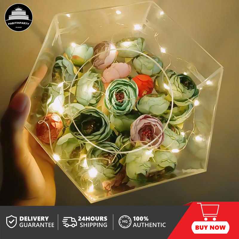 Acrylic Cake Spacer Hexagonal Cake Stand Separator Display Party Cake ...