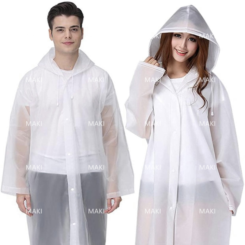Thick transparent raincoat jacket motorcycle raincoat for men makapal ...