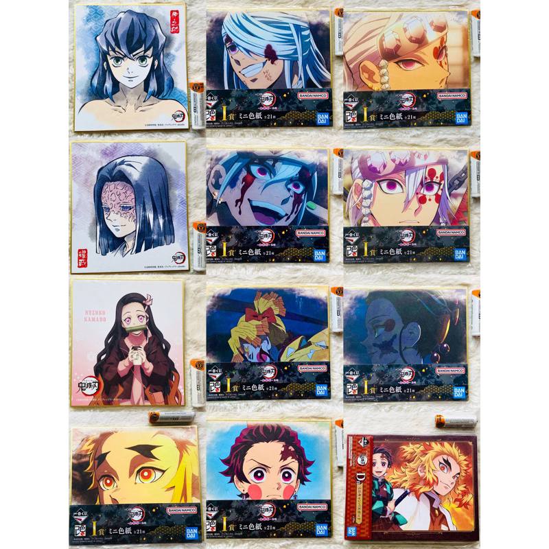 Demon Slayer shikishi board | Demon Slayer canvass board | Shopee ...
