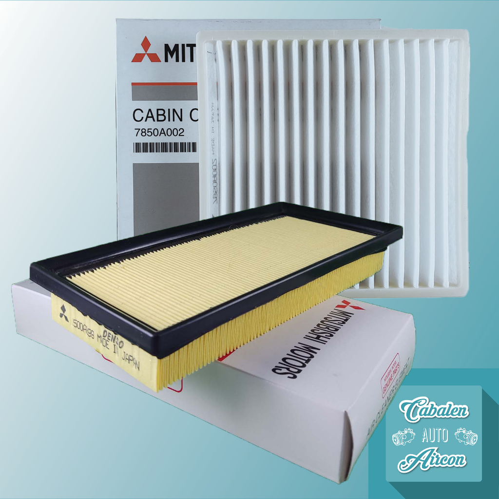 Air Intake Filter + Cabin Filter package for Mitsubishi Mirage (all ...