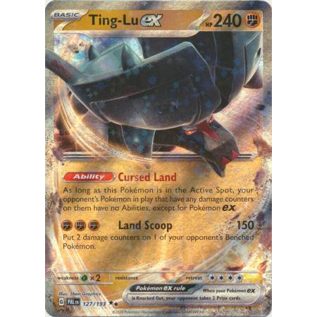 [EN] [PAL] 127/193 - Ting-Lu ex - Double Rare - SV02: Paldea Evolved ...