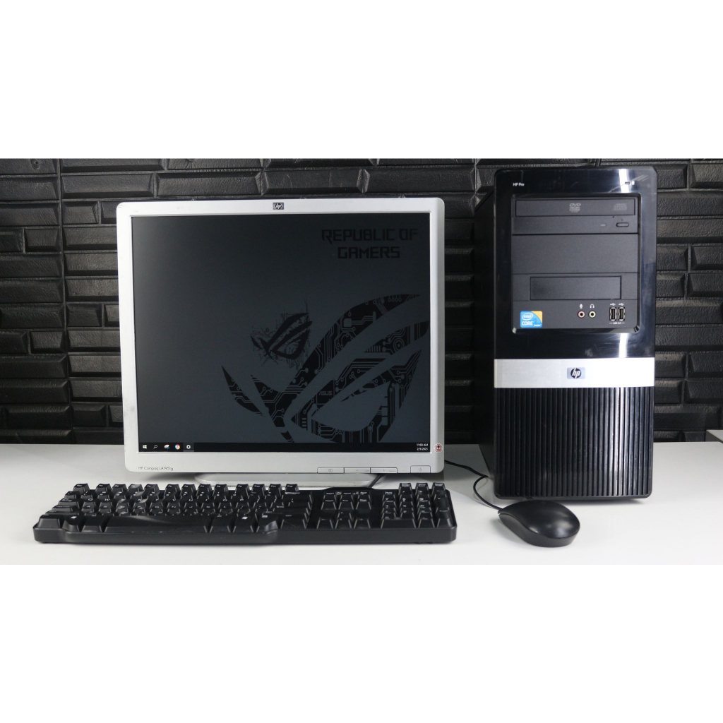 DESKTOP HP pro 3330 MT i3/i5 2nd gen 4g ram DDR3 250gb HDD storage 19 ...