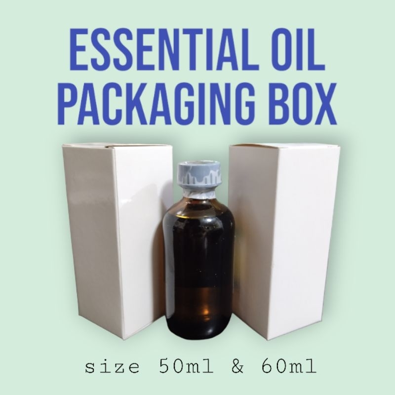 BOX PACKAGING FOR ESSENTIAL OILS 50ml - 60ml (HIGH GLOSS LAMINATED ...