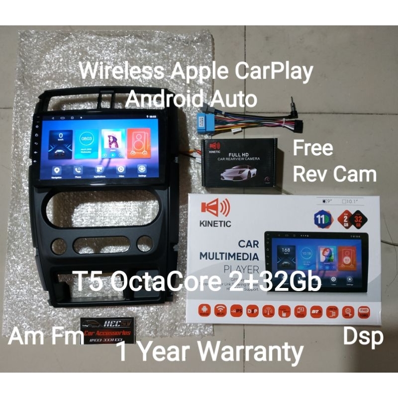 Jimny Head Unit Apple CarPlay Android Auto Monitor Touchscreen Navi Gps ...