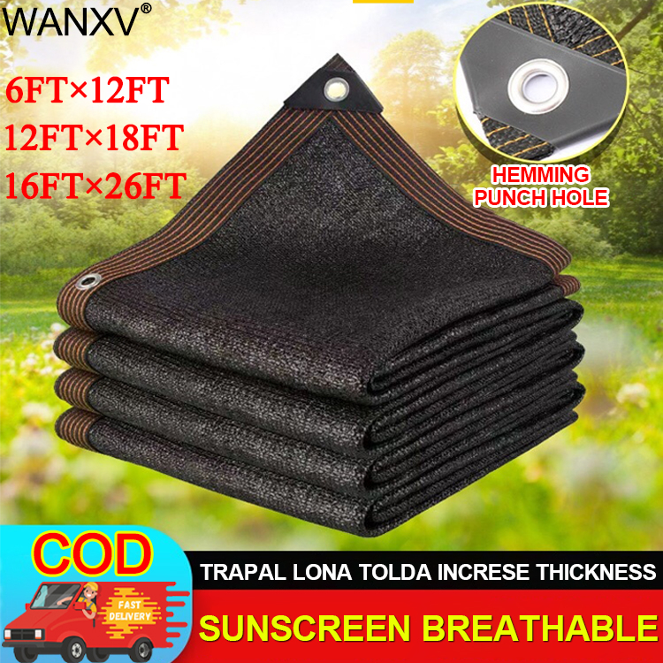 WANXV TRAPAL LONA TOLDA TARPAULIN 5×8m(16FT×26FT)with eyelets Tear ...
