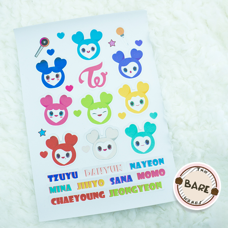 Twice Laburi STICKER SET by Twobarehands | Shopee Philippines