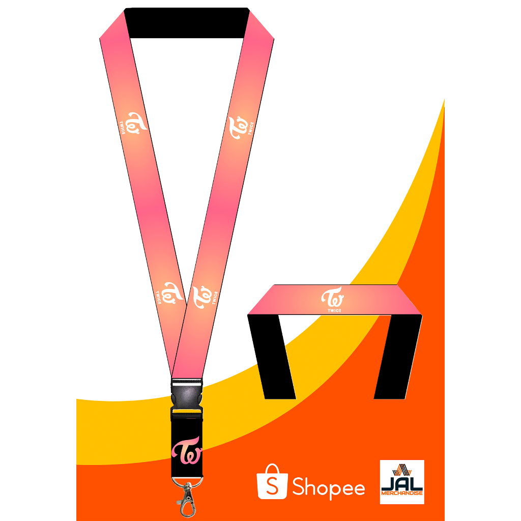 TWICE ID lace design ID lanyard | Shopee Philippines