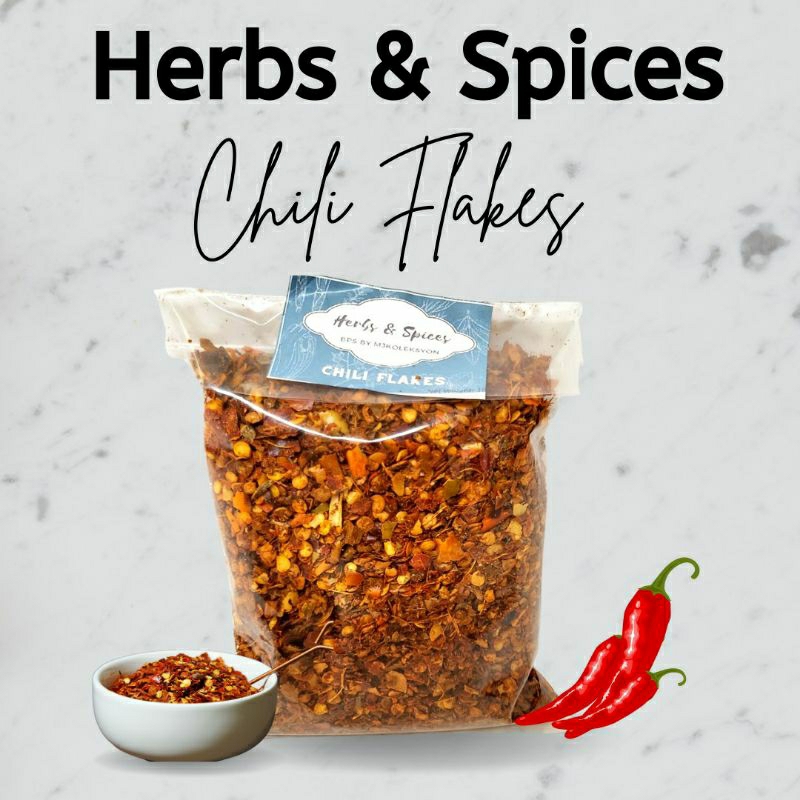 Red Pepper Chili Flakes Dried Spicy Flakes 100g per Pack | Shopee ...
