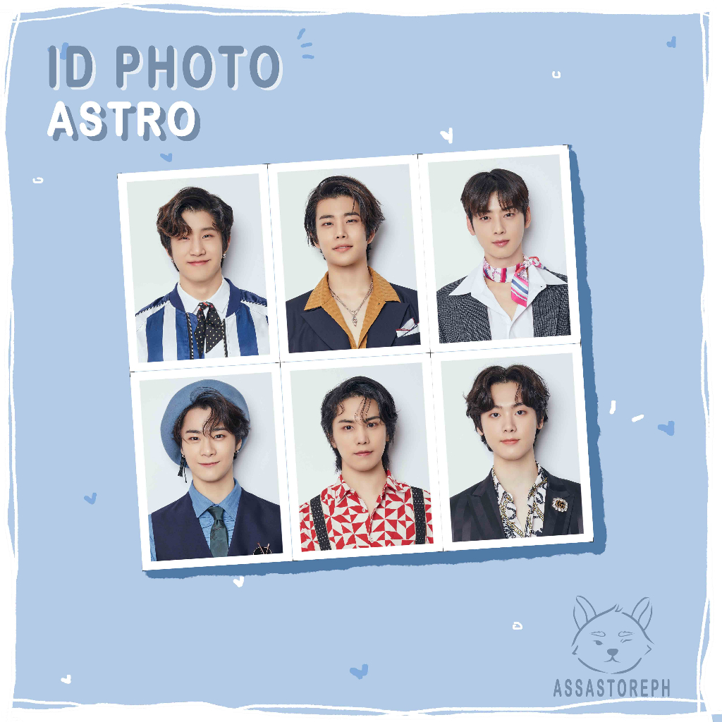 ASTRO ID Photo (Fanmade) Kpop | Assastoreph | Shopee Philippines