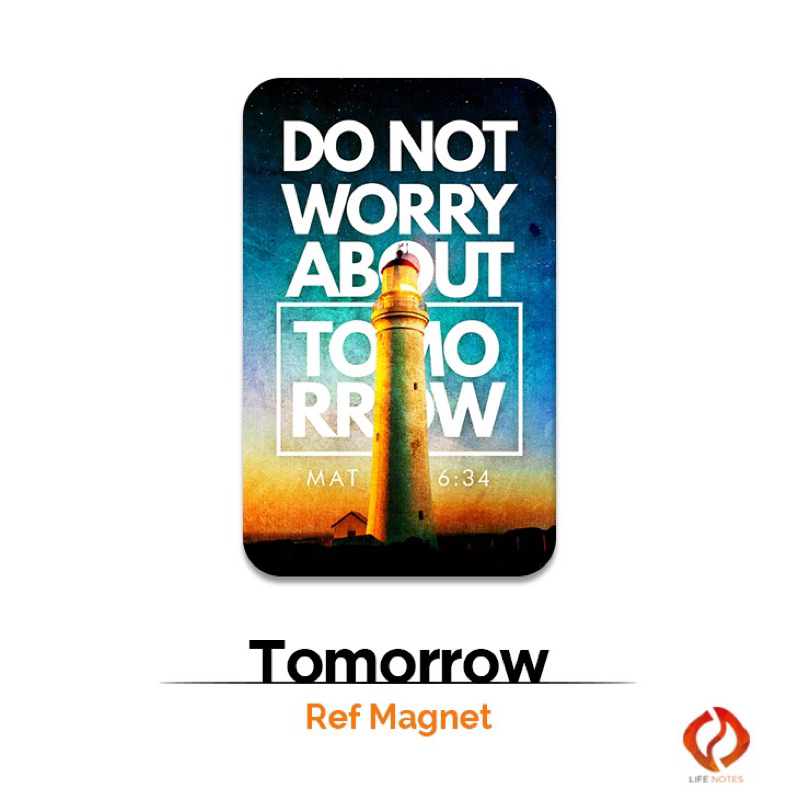 Ref Magnet, Rectangle, ATM Card Size, Bible Verse, Motivational ...