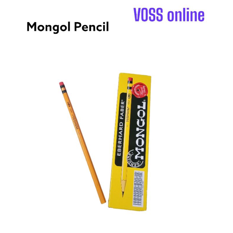 Original Mongol Pencil #1, #2, #3 sold per 3pcs/pack, 6pcs/pack, 12pcs ...