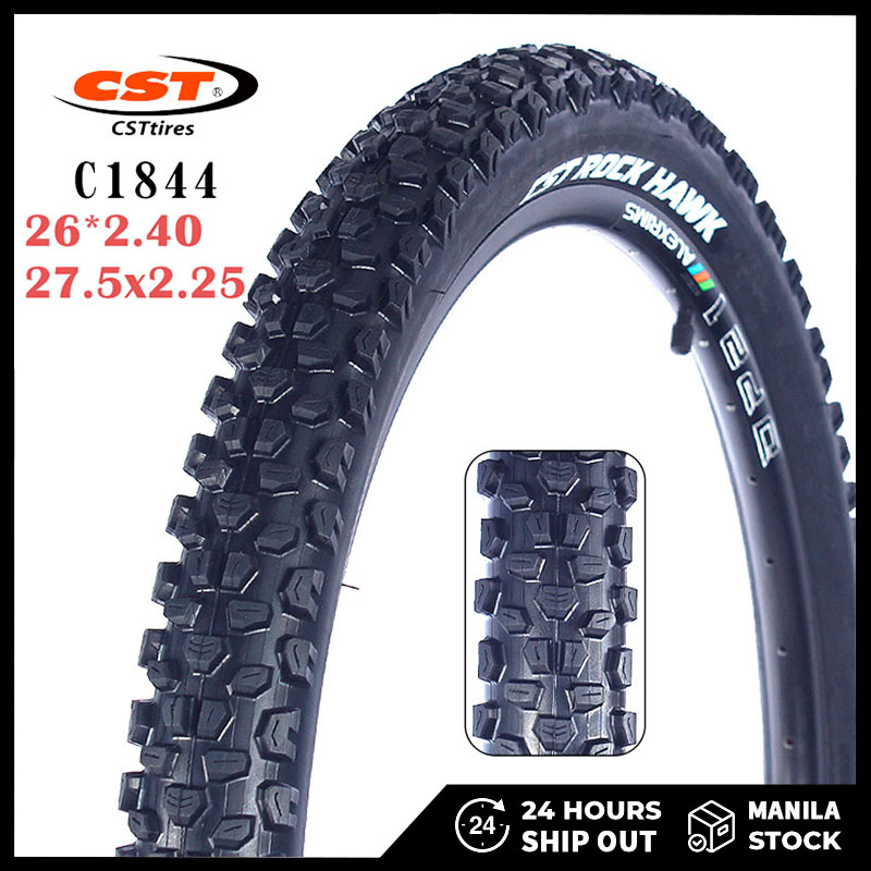 CST ROCK HAWK Mountain Bike Tire C1844 Steel Wire 26*2.40 / 27.5*2.25 ...