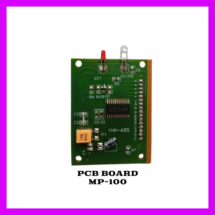 MEGAPRO PLUS MP100/PIOLO /MP 200/MP 300/MP 7000JB/ PCB REMOTE | Shopee ...