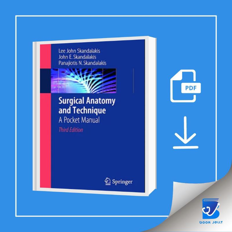 Surgical Anatomy and Technique A Pocket Manual 3rd Edition | Shopee ...