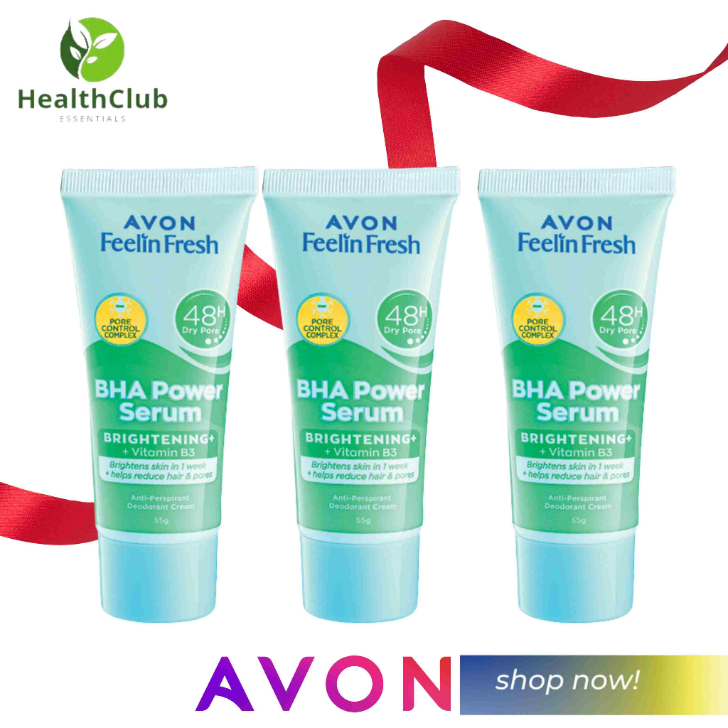 Avon Feelin Fresh Quelch BHA Power Serum Anti-Perspirant Deodorant ...