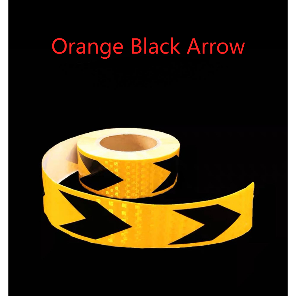 (5Mx50mm)Reflective Sticker Reflective Tape Arrow Marking Truck Lorry ...
