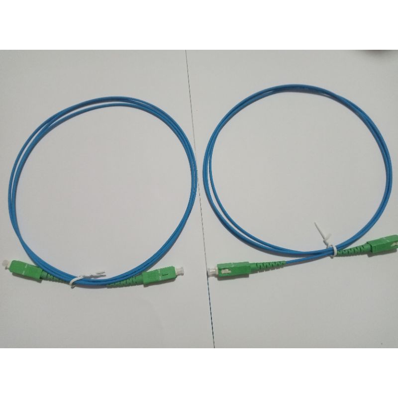 Fiber Optic Cable Patch Cord (2m) (BLUE Port) (GREEN Port) Note: Sa ...