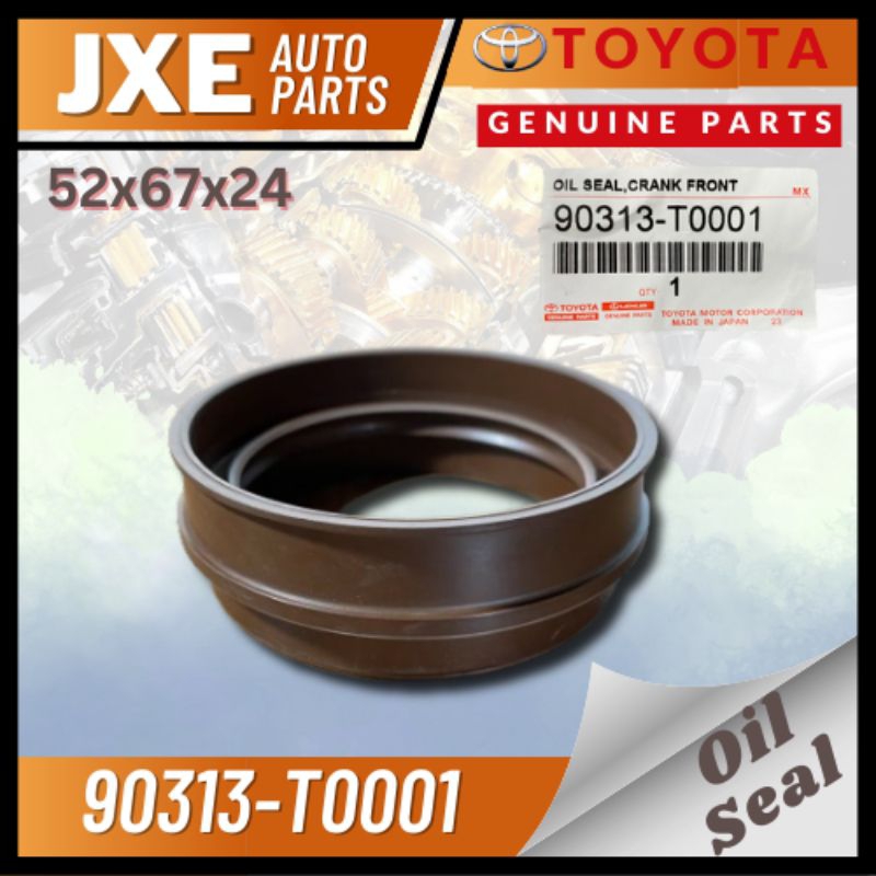 Toyota Oil Seal Crank Front 52x67x24cm for Fortuner 05-08,Old/New Cabin ...