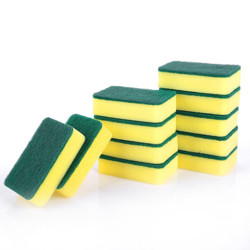 1Pcs Sponge Scourer Multipurpose Cleaning Scrub Kitchen Dish Scrubber ...