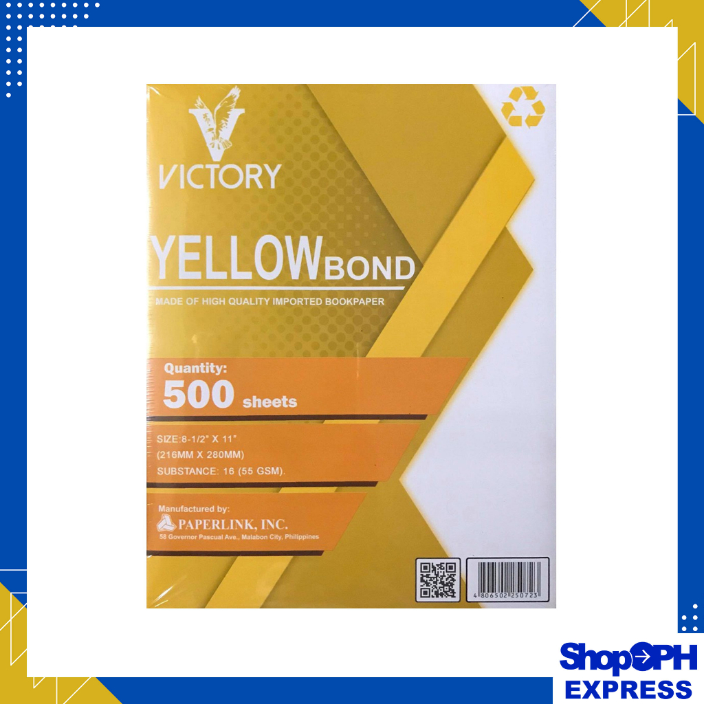 VICTORY Colored Bond Paper | SPX | Shopee Philippines