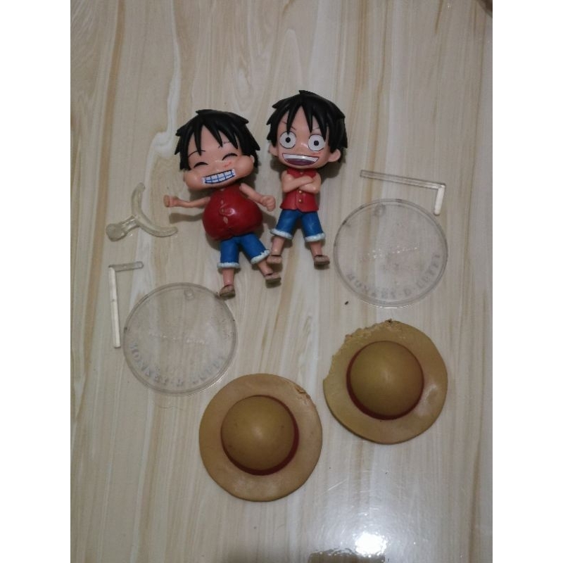 PRELOVED Chibi ONE PIECE LUFFY Toy Figure with Stand | Shopee Philippines