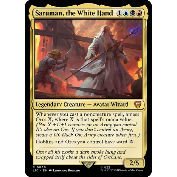Saruman, the White Hand - Commander: The Lord of the Rings: Tales of ...